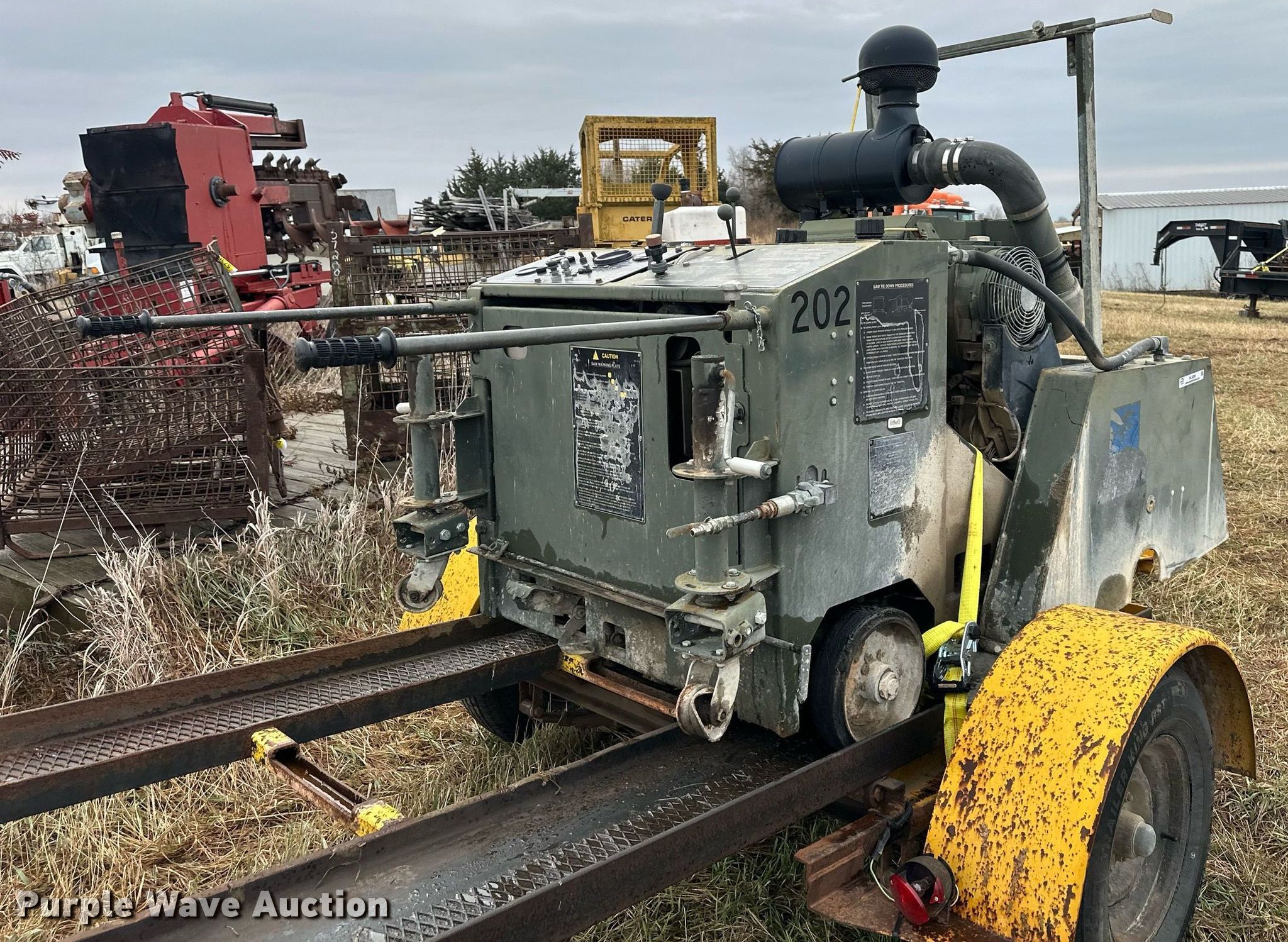 1994 Miller Spreader MSCRRR-01 concrete saw in Muscotah, KS | Item ...