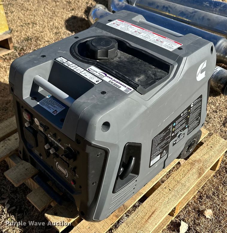 Cummins P4500i generator in Ulysses, KS | Item EK9868 sold | Purple Wave