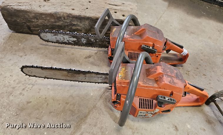 (5) Husqvarna chainsaws in Junction City, KS | Item NE9380 sold ...