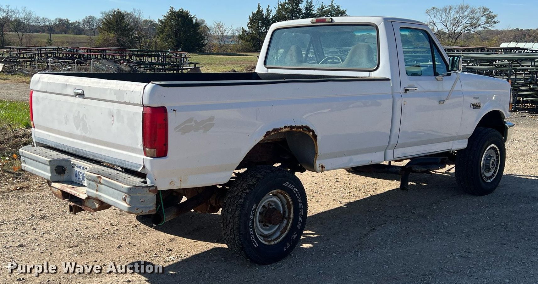 1996 Ford F350 pickup truck in Topeka, KS | Item OA9092 sold | Purple Wave