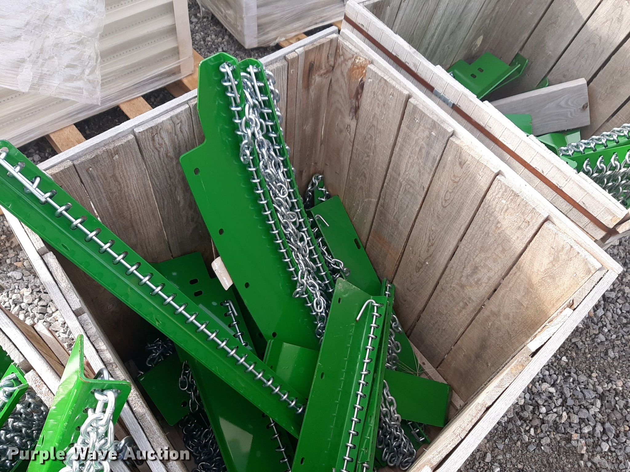 (10) sets of mower chain guards in Alva, OK | Item LY9016 sold | Purple ...