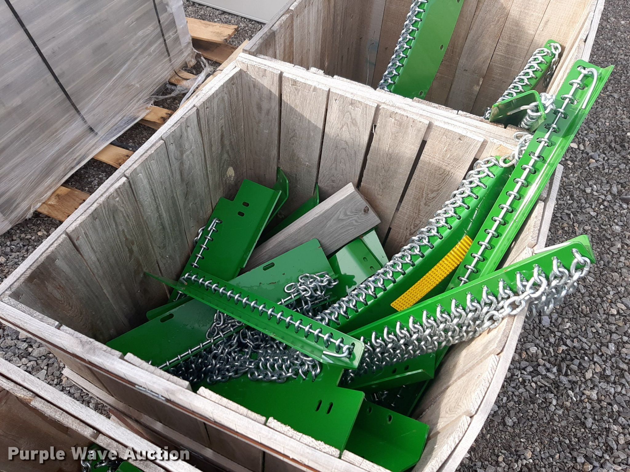 (10) sets of mower chain guards in Alva, OK | Item LY9016 sold | Purple ...