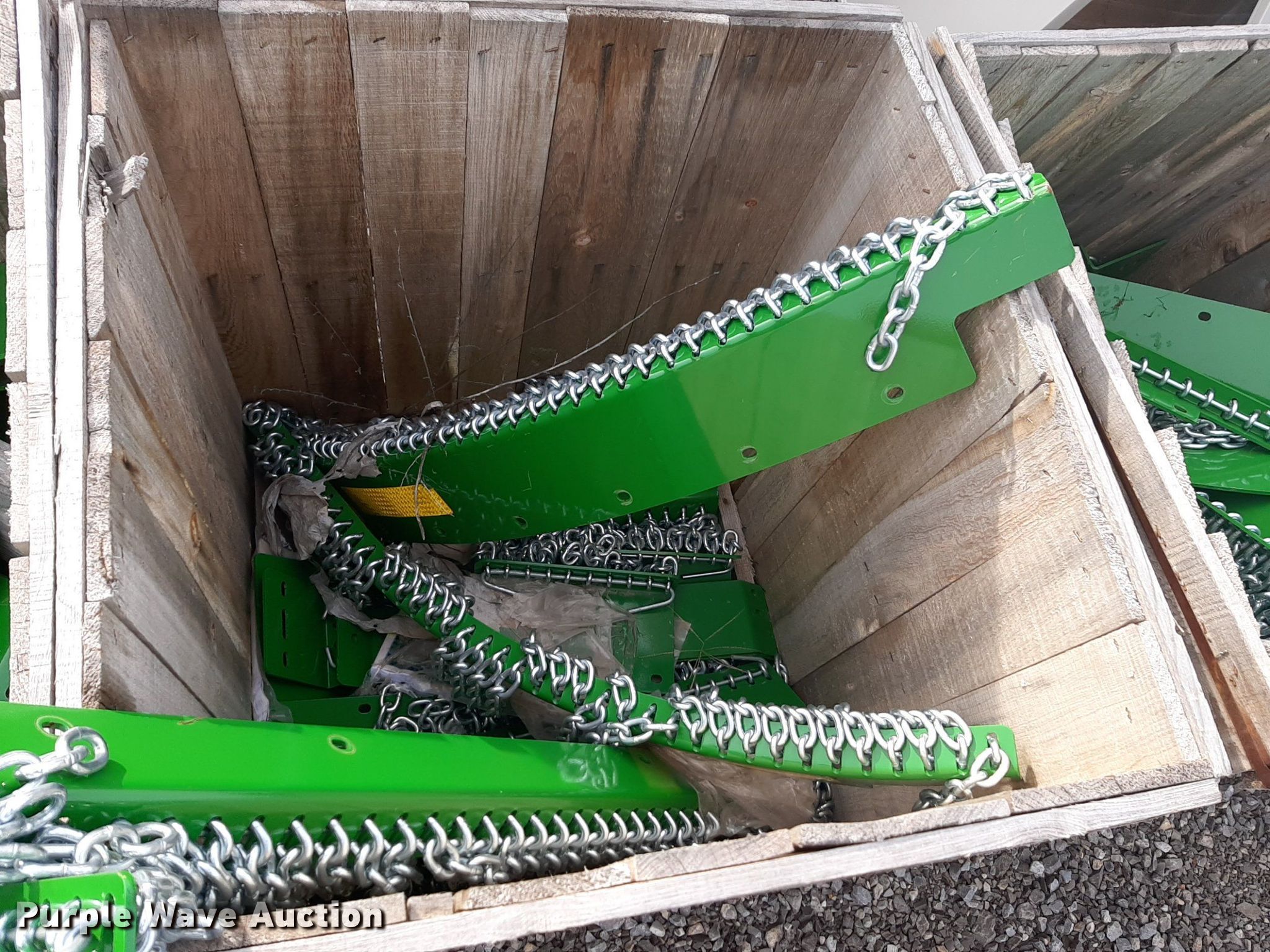 (10) sets of mower chain guards in Alva, OK | Item LY9016 sold | Purple ...
