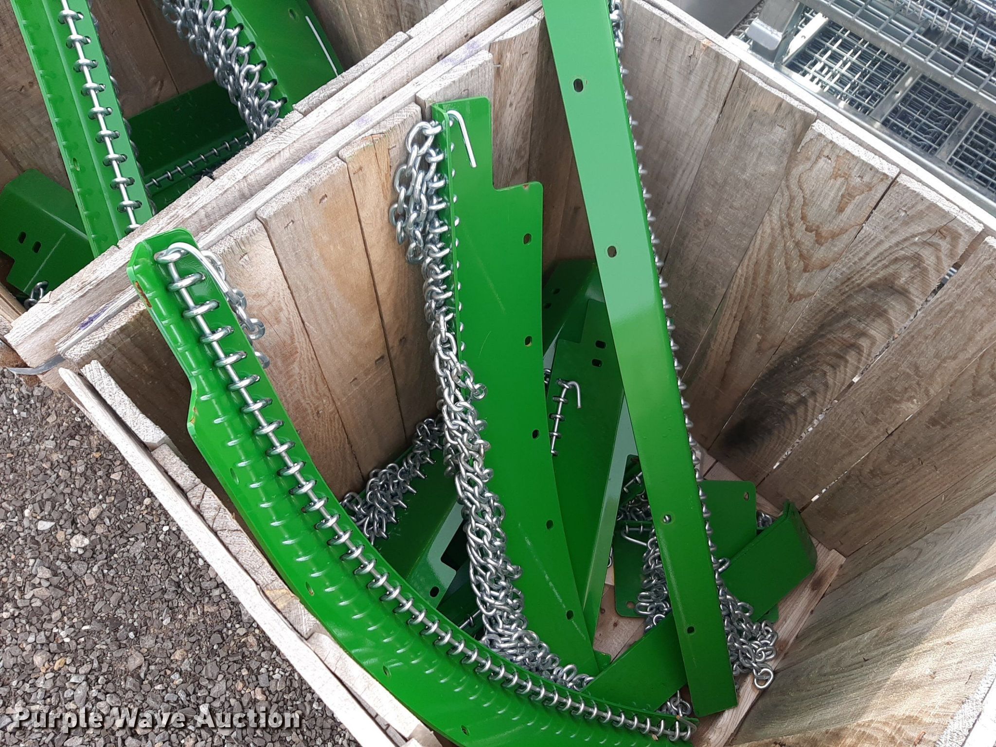 (10) sets of mower chain guards in Alva, OK | Item LY9016 sold | Purple ...