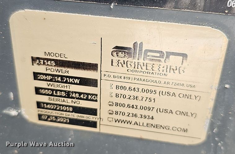 2022 Allen AT14S concrete buggy in Omaha, NE | Item DK0501 for sale ...