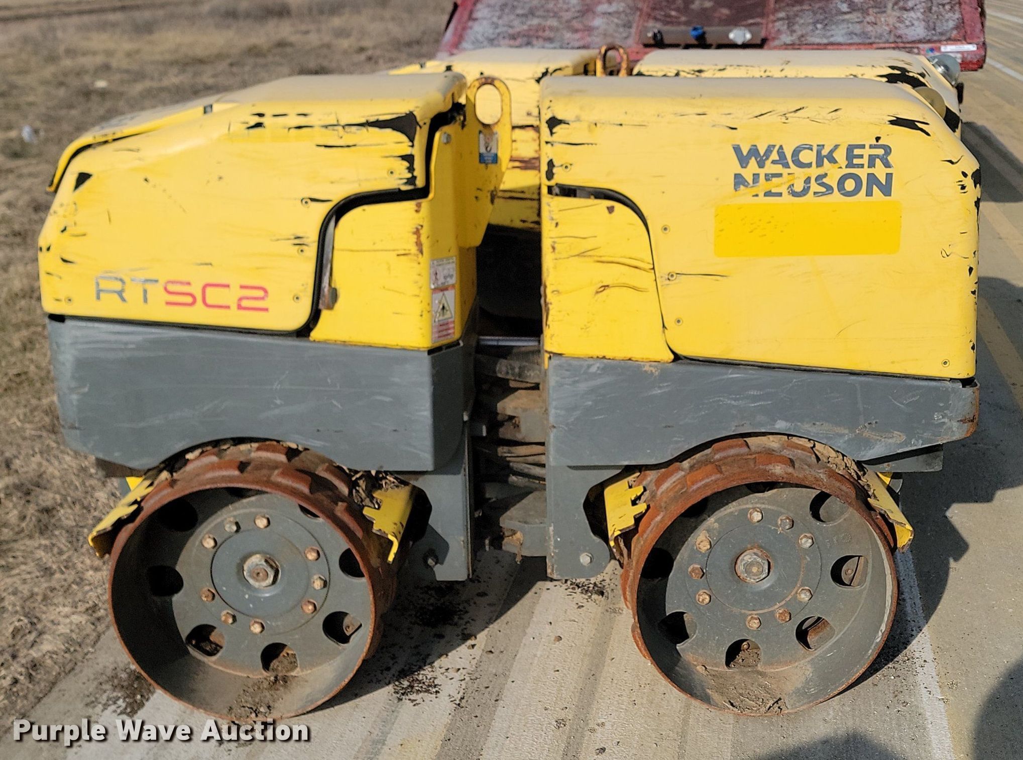 (2) Wacker Neuson RTSC2 trench compactors in Orange City, IA | Item ...