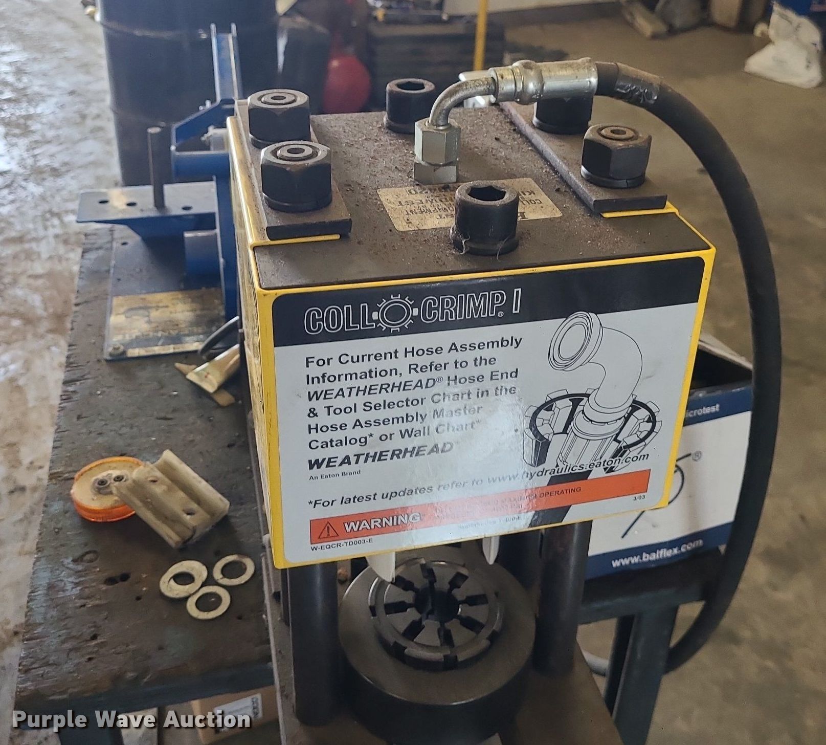 Coll Crimp hose crimper in Lone Jack, MO | Item MQ9582 for sale ...