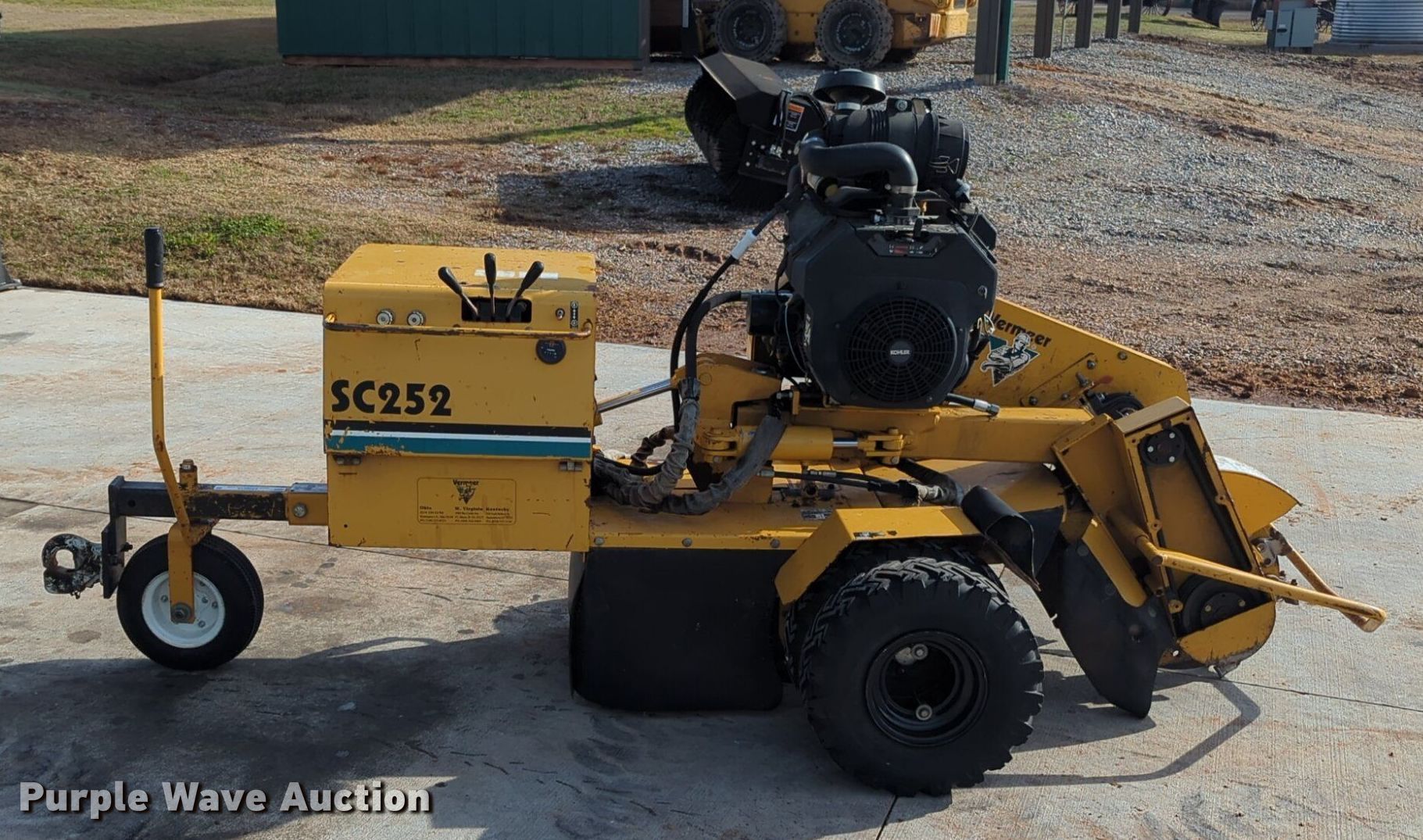 2004 Vermeer SC252 stump grinder in Norman, OK | Item OD9210 sold ...
