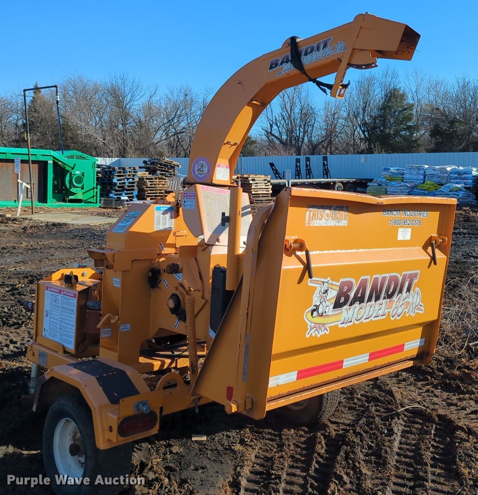 Bandit Industries 65XP wood chipper in Oklahoma City, OK | Item OD9232 ...