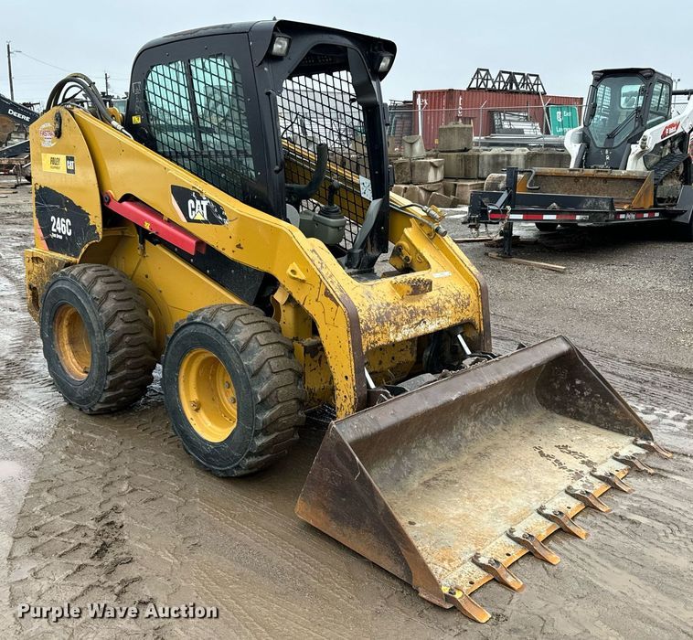 2013 Caterpillar 246C skid steer loader in Topeka, KS | Item NN9443 ...