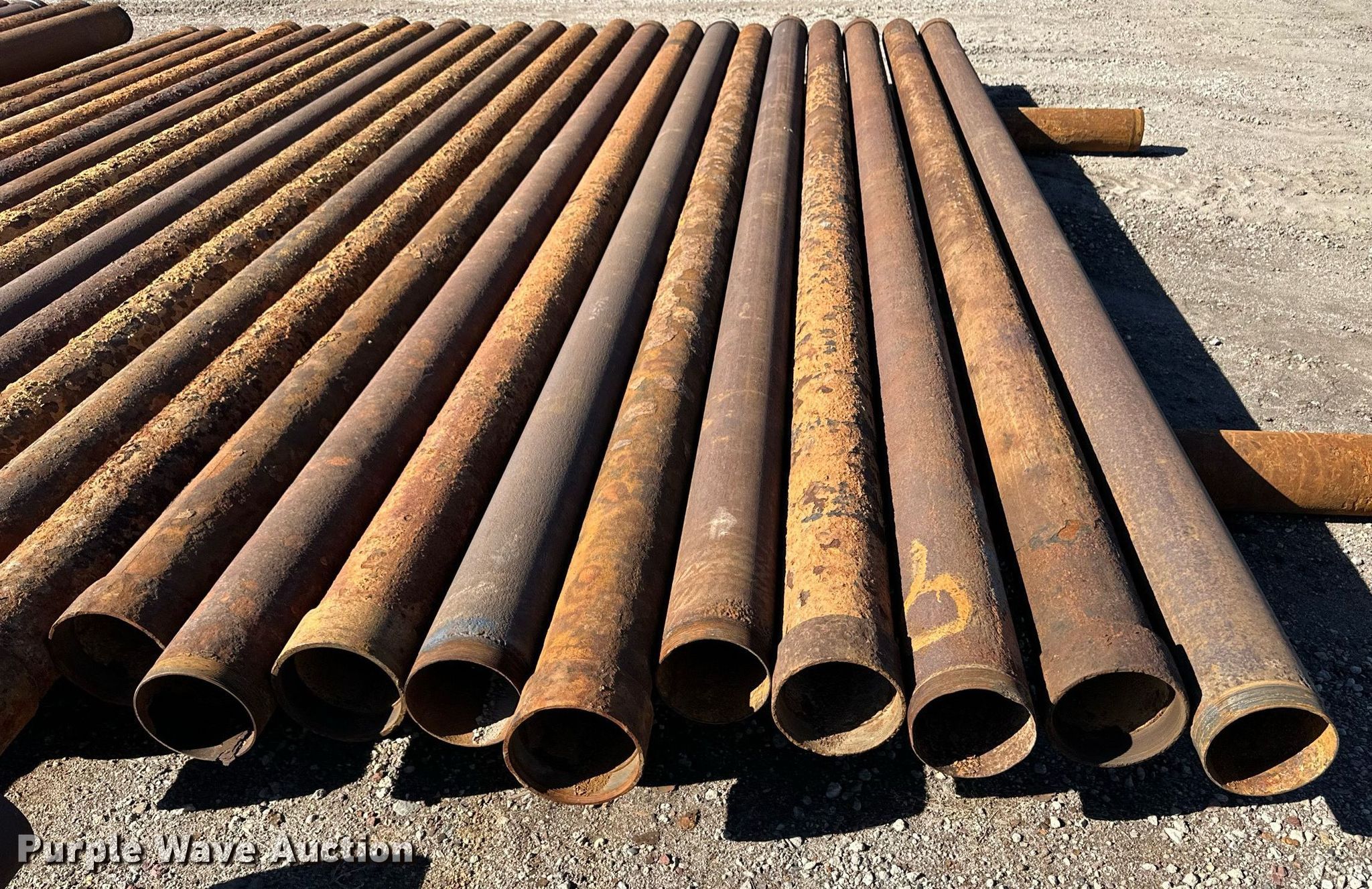 (25) joints of 20' L x 8" diameter pipe in Sublette, KS | Item EK9997 ...