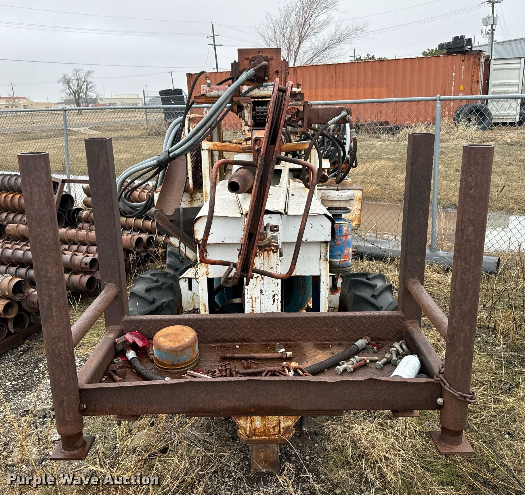 Shop Built drilling rig in Salina, KS | Item NN9400 for sale | Purple Wave