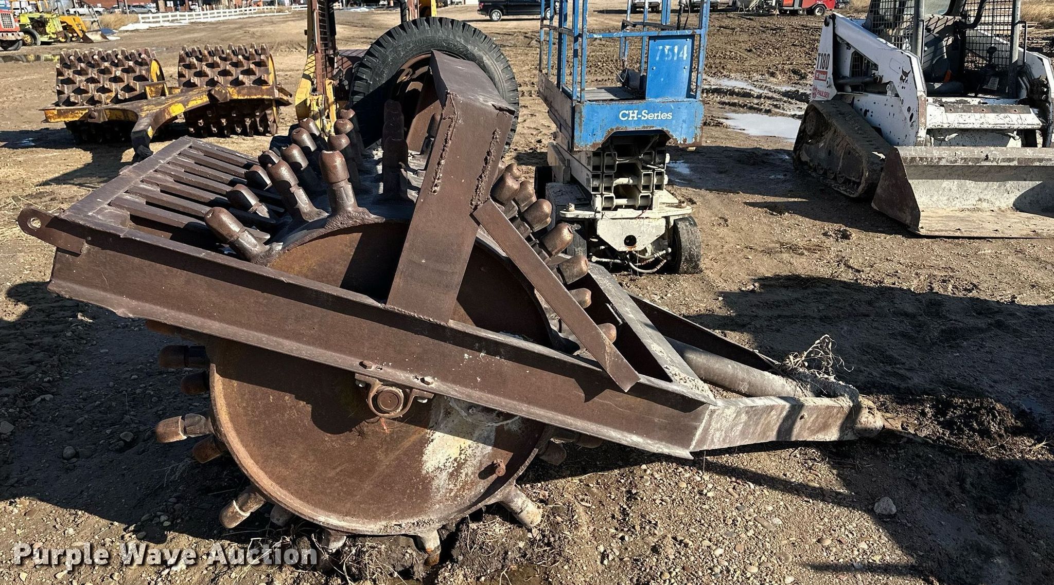 Sheepsfoot roller in Cozad, NE | Item NS9244 sold | Purple Wave