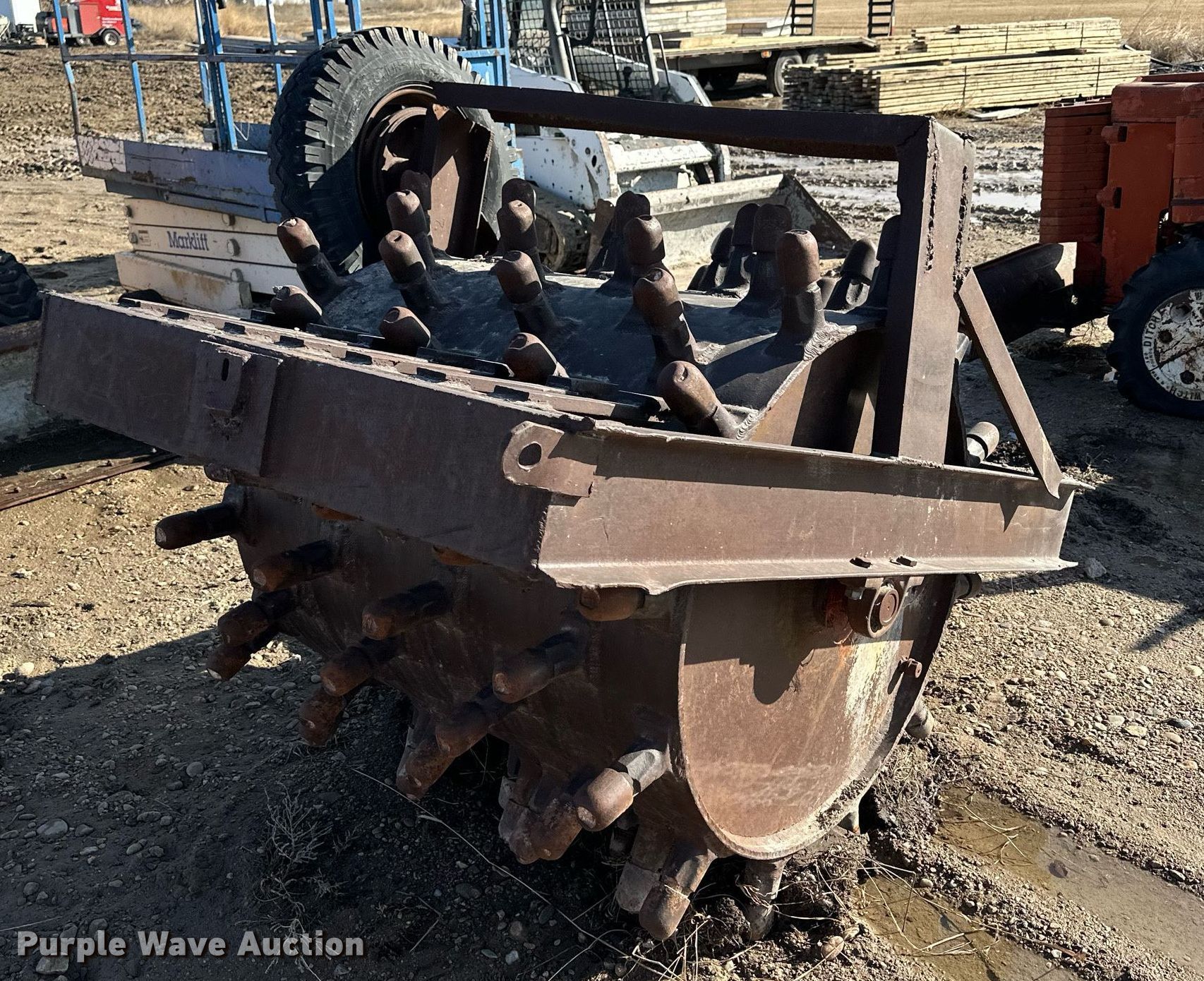 Sheepsfoot roller in Cozad, NE | Item NS9244 sold | Purple Wave