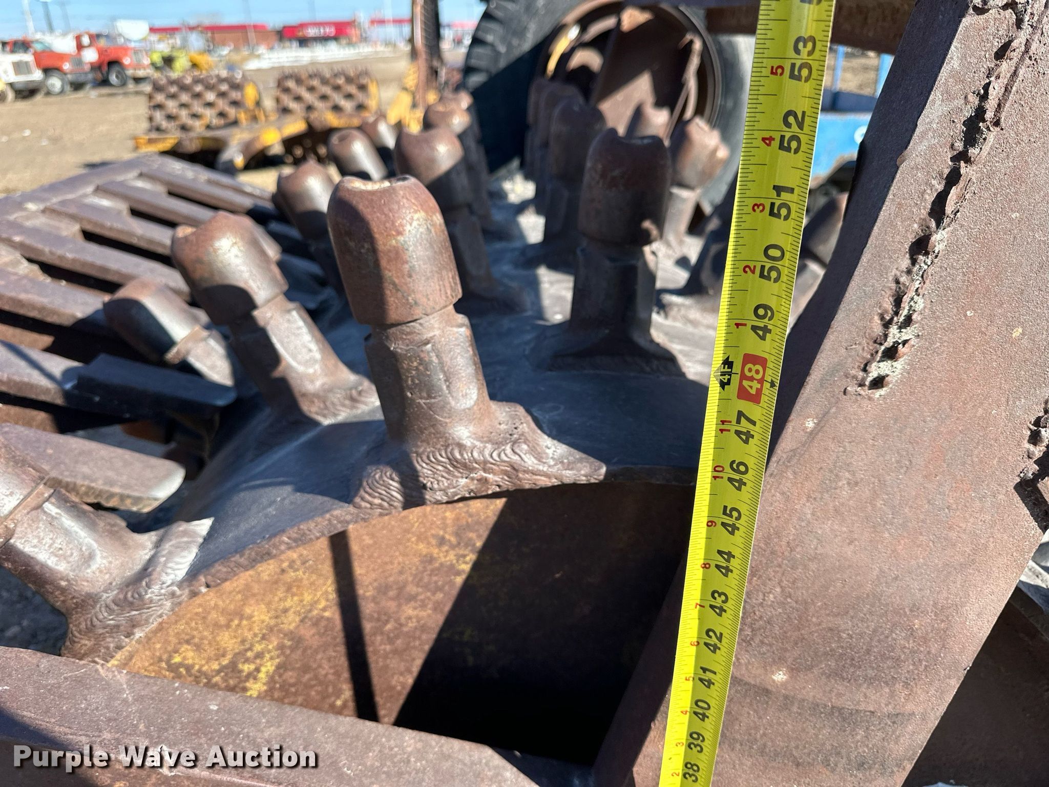 Sheepsfoot roller in Cozad, NE | Item NS9244 for sale | Purple Wave