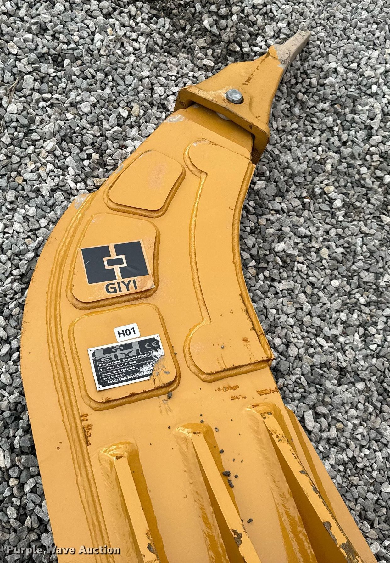 2023 Giyi excavator ripper in Tonganoxie, KS | Item OF9281 sold ...