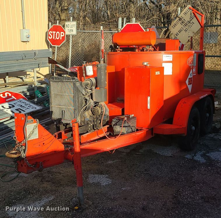 Crafco EZ Pour melter applicator in Warrensburg, MO | Item MQ9614 sold | Purple Wave