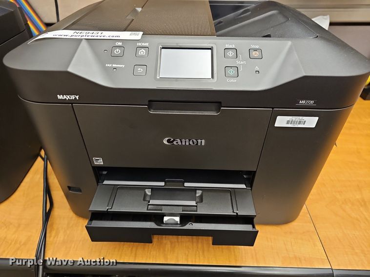 (2) Canon Maxify MB2720 printers in Olathe, KS | Item NE9431 for sale | Purple Wave