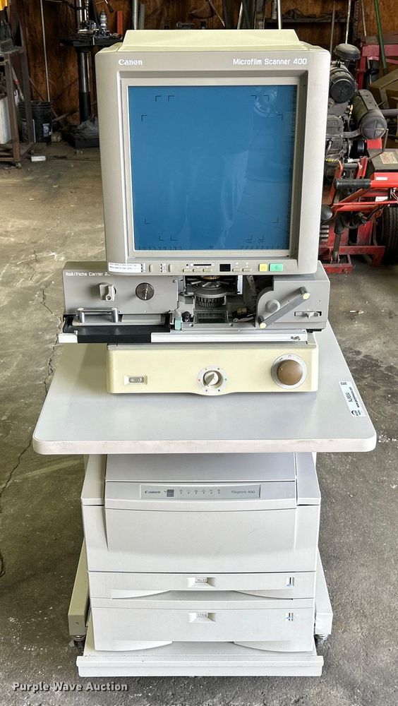 Canon Microfilm Scanner 400 scanner in Festus, MO | Item NJ9554 sold ...