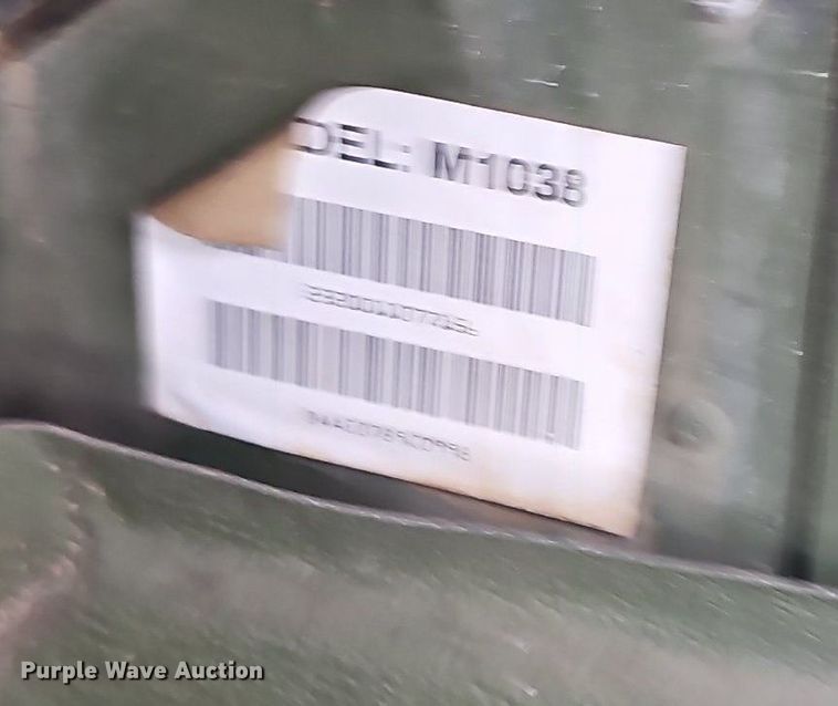 1991 AM General M1038 HUMVEE in Cassville, MO | Item NT9772 sold | Purple Wave