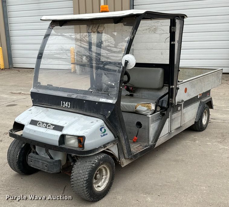 Club Car Carryall 6 golf cart in Salina, KS | Item NU9307 sold | Purple ...