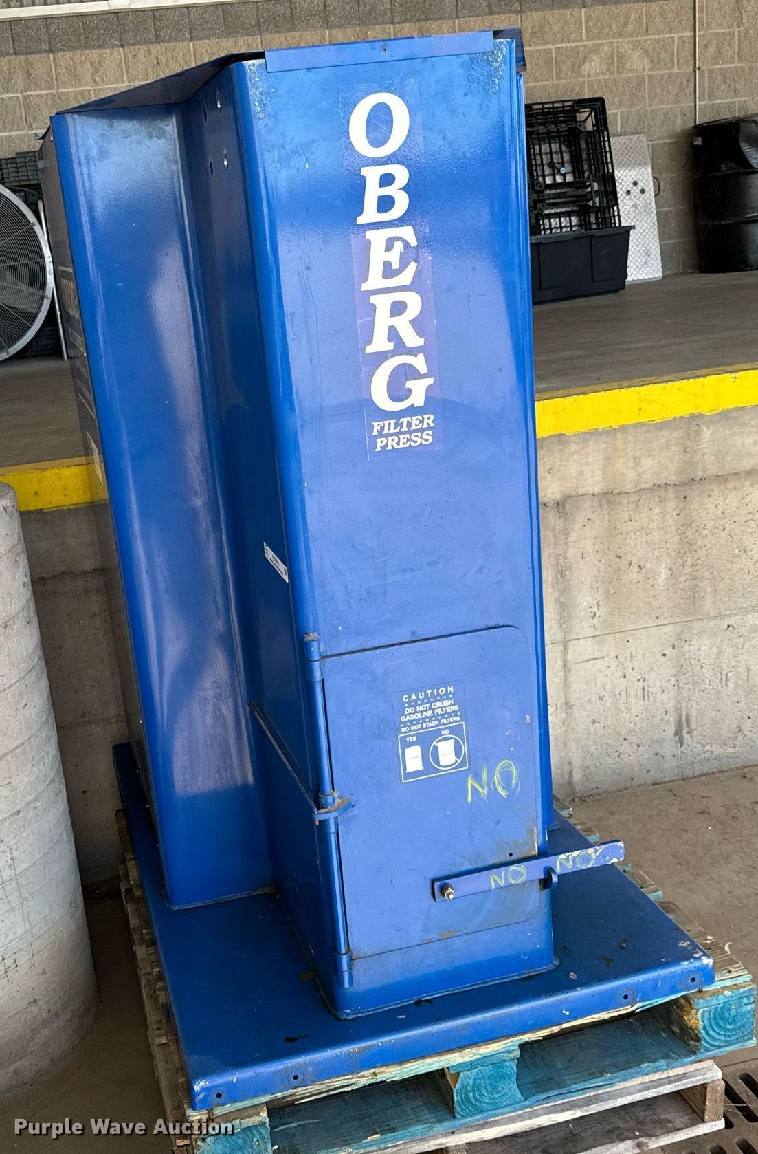 Oberg P-300 oil filter press in Wichita, KS | Item NU9418 for sale ...