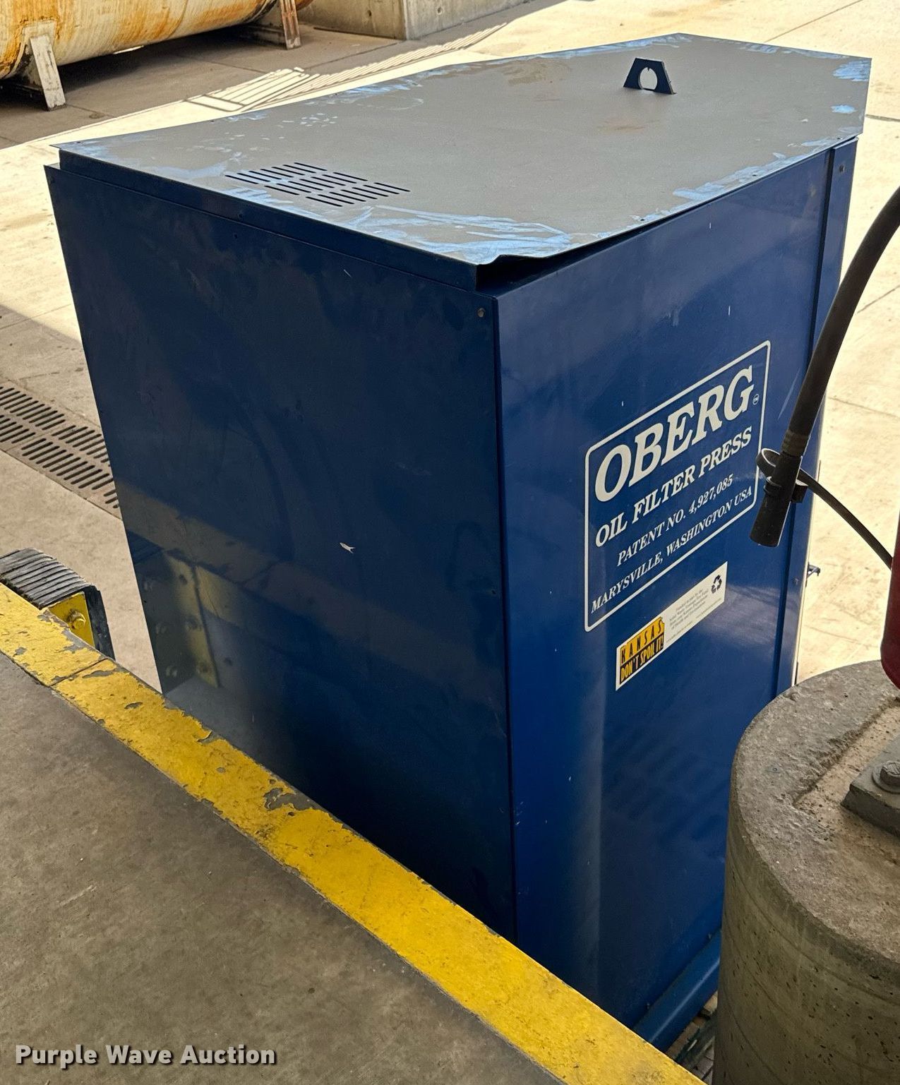 Oberg P-300 oil filter press in Wichita, KS | Item NU9418 for sale ...