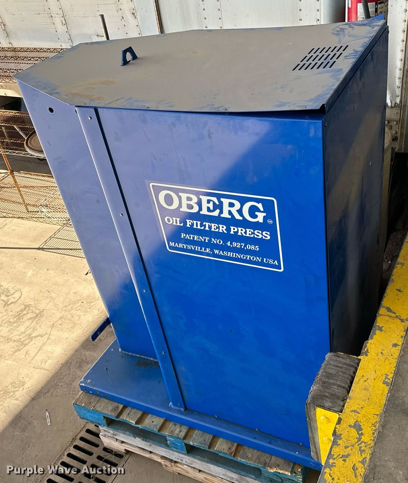 Oberg P-300 oil filter press in Wichita, KS | Item NU9418 for sale ...