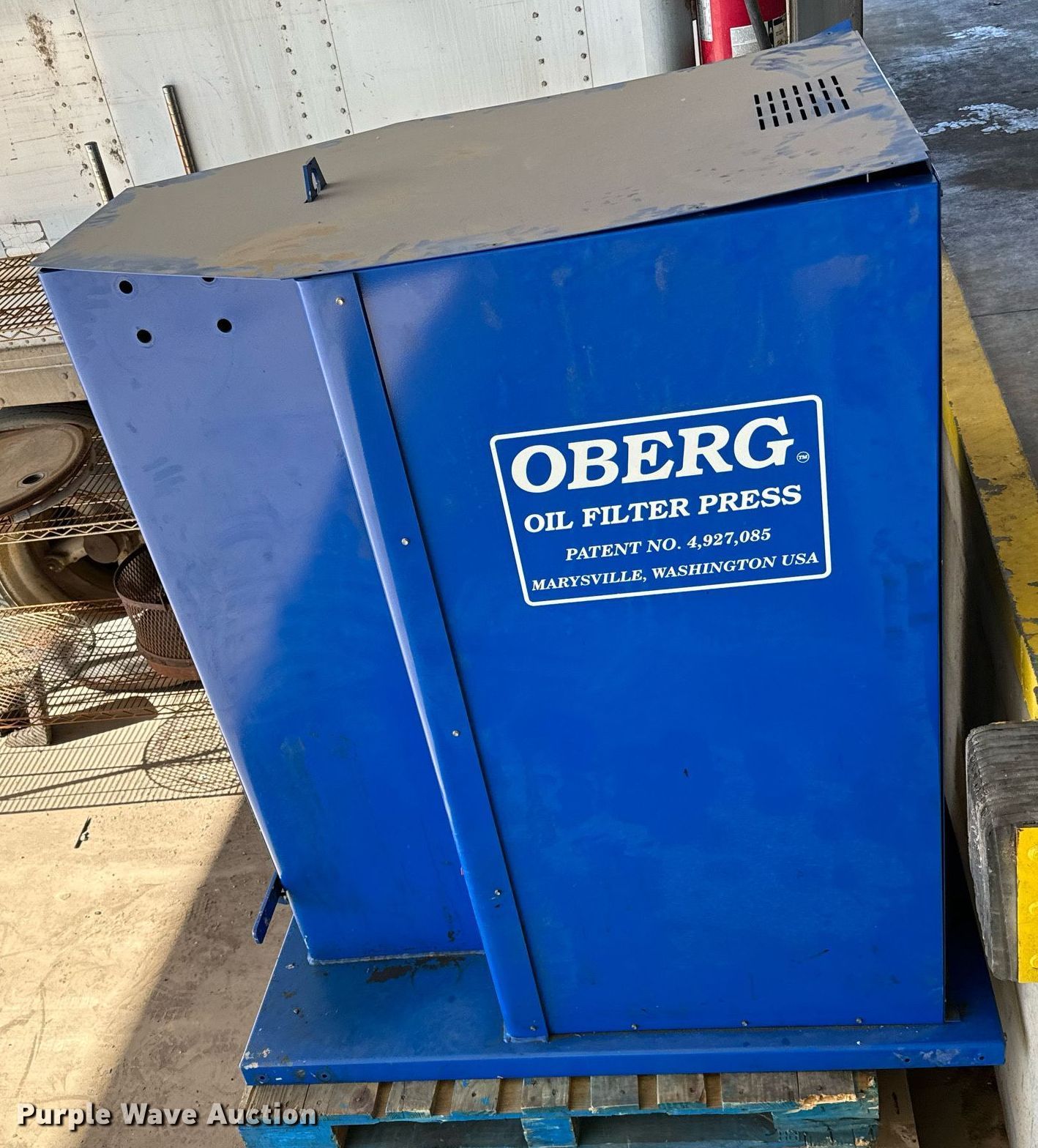 Oberg P-300 oil filter press in Wichita, KS | Item NU9418 for sale ...