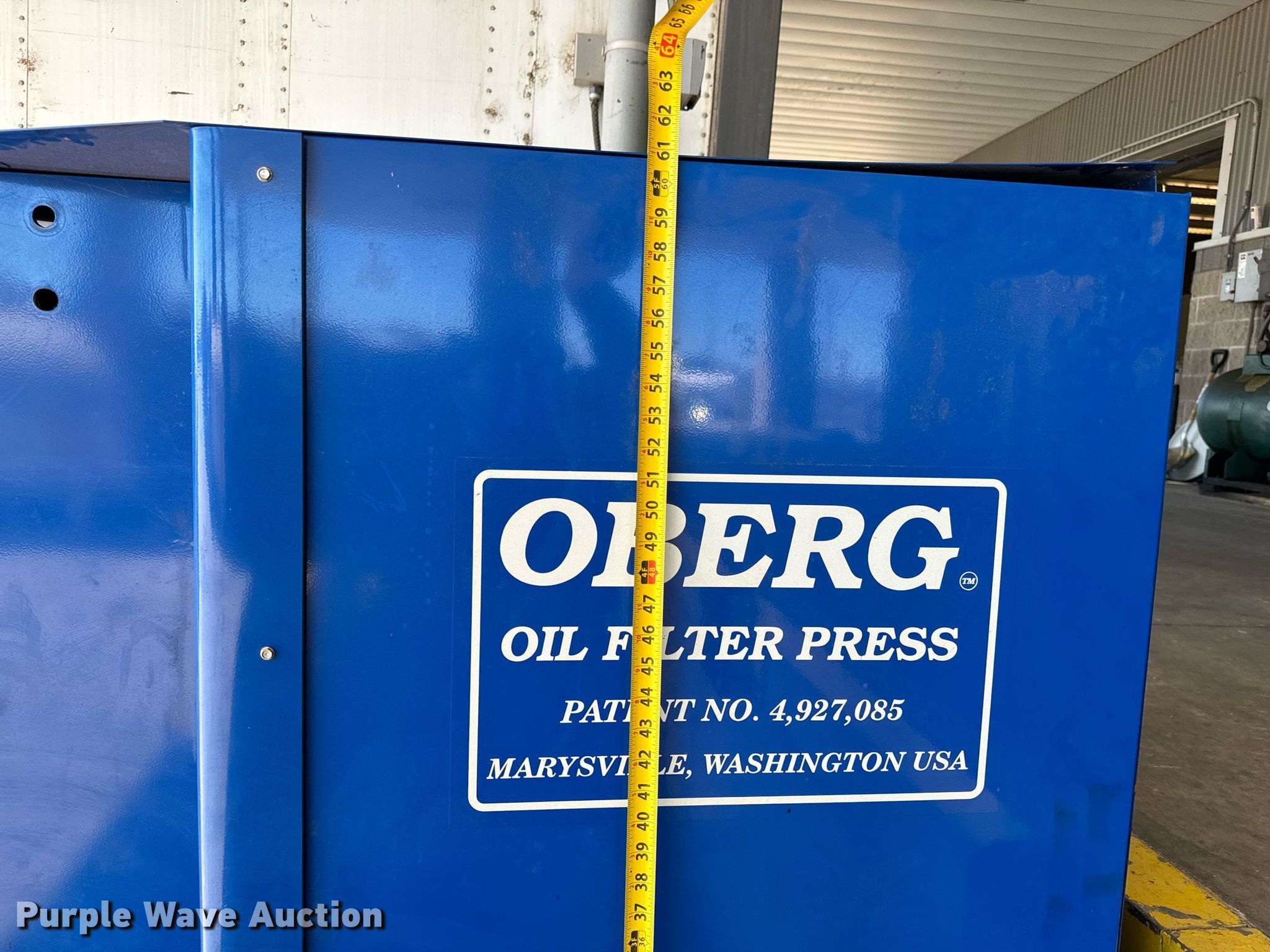 Oberg P-300 oil filter press in Wichita, KS | Item NU9418 for sale ...