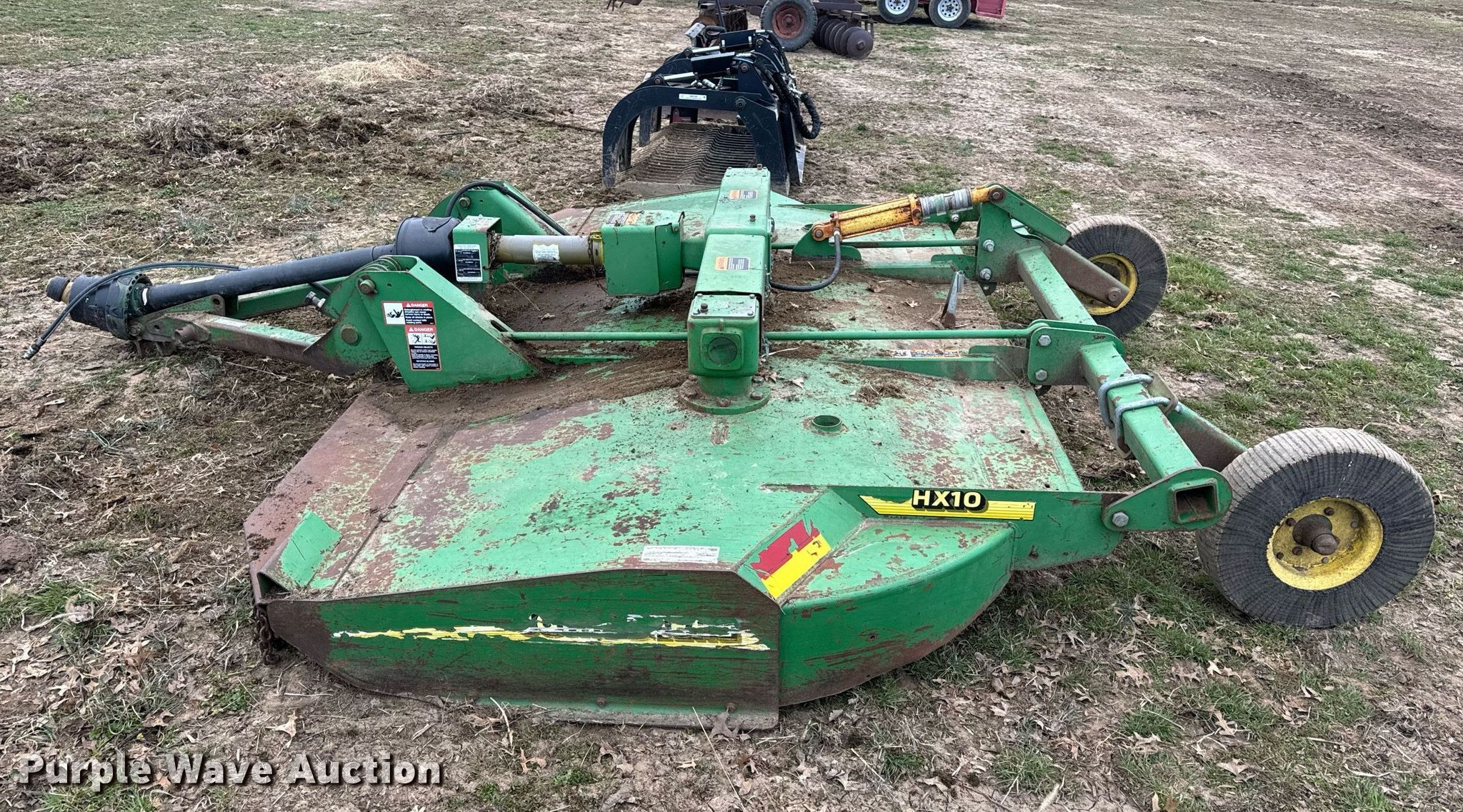 John Deere HX10 rotary mower in Moberly, MO | Item NM9291 sold | Purple ...