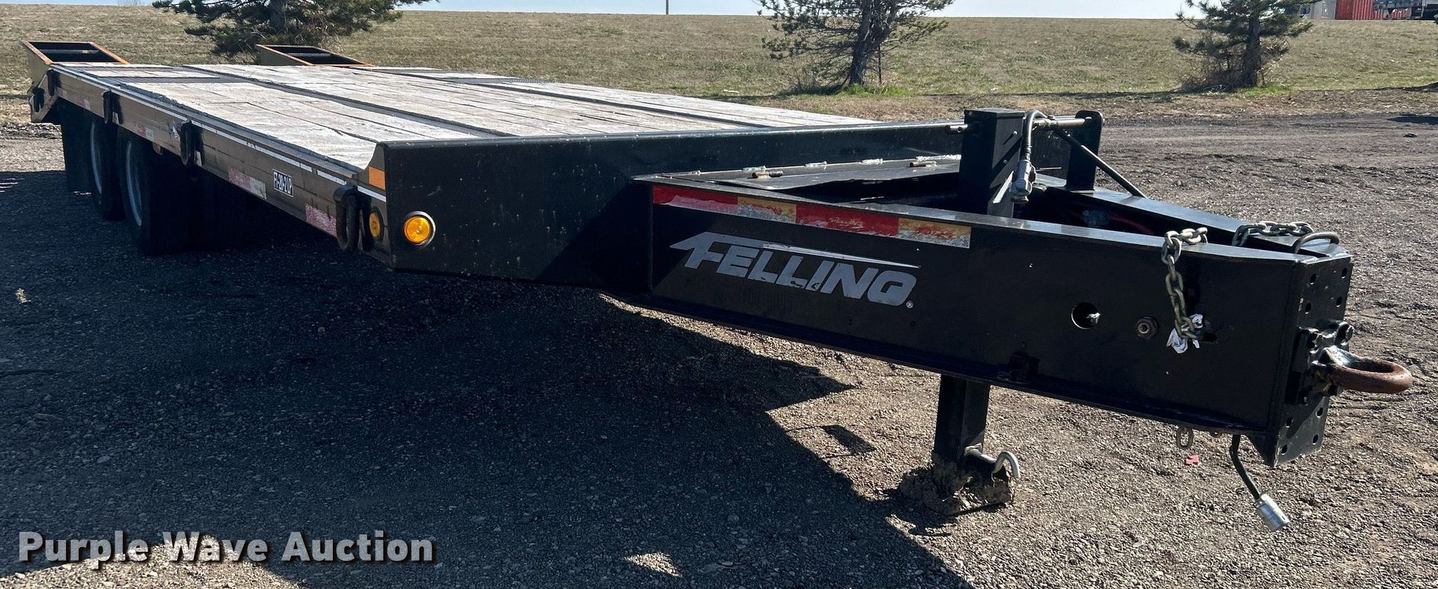 2019 Felling Trailers FT-20-2 LP equipment trailer in Collinsville, OK | Item EG1206 for sale ...
