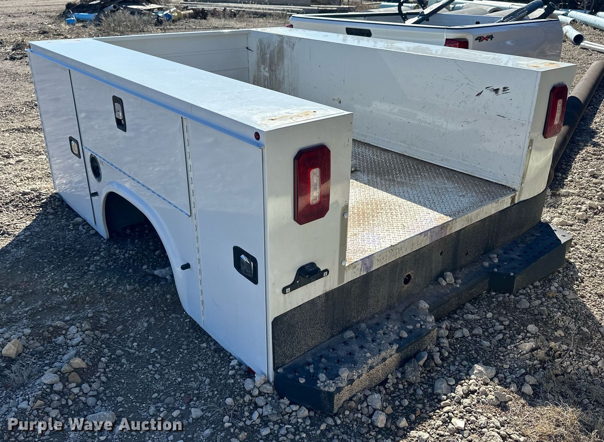 Knapheide 696-2 utility bed in Hays, KS | Item NJ9302 for sale | Purple ...