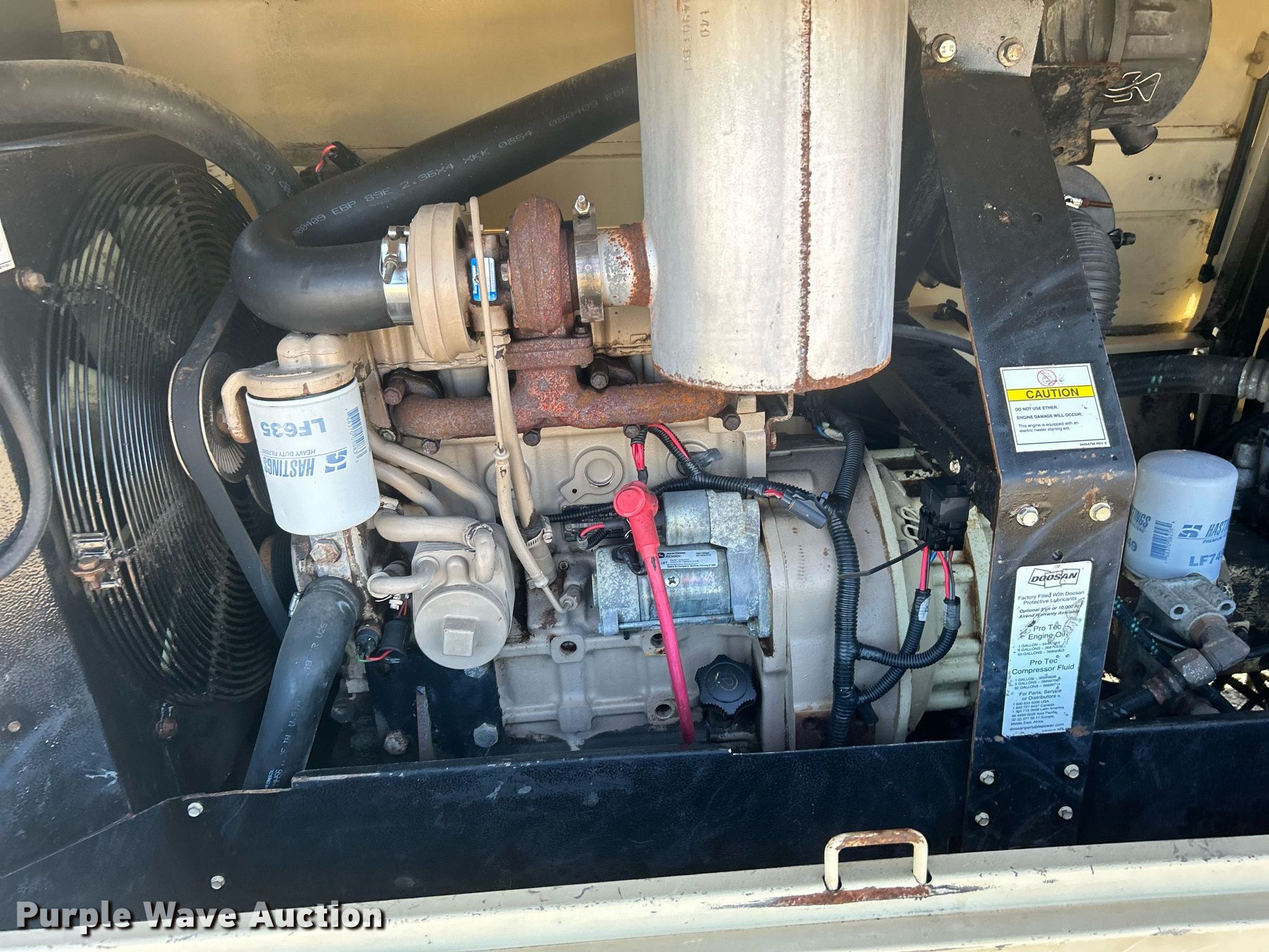 2010 Ingersoll Rand P185 air compressor in Collinsville, OK | Item ...