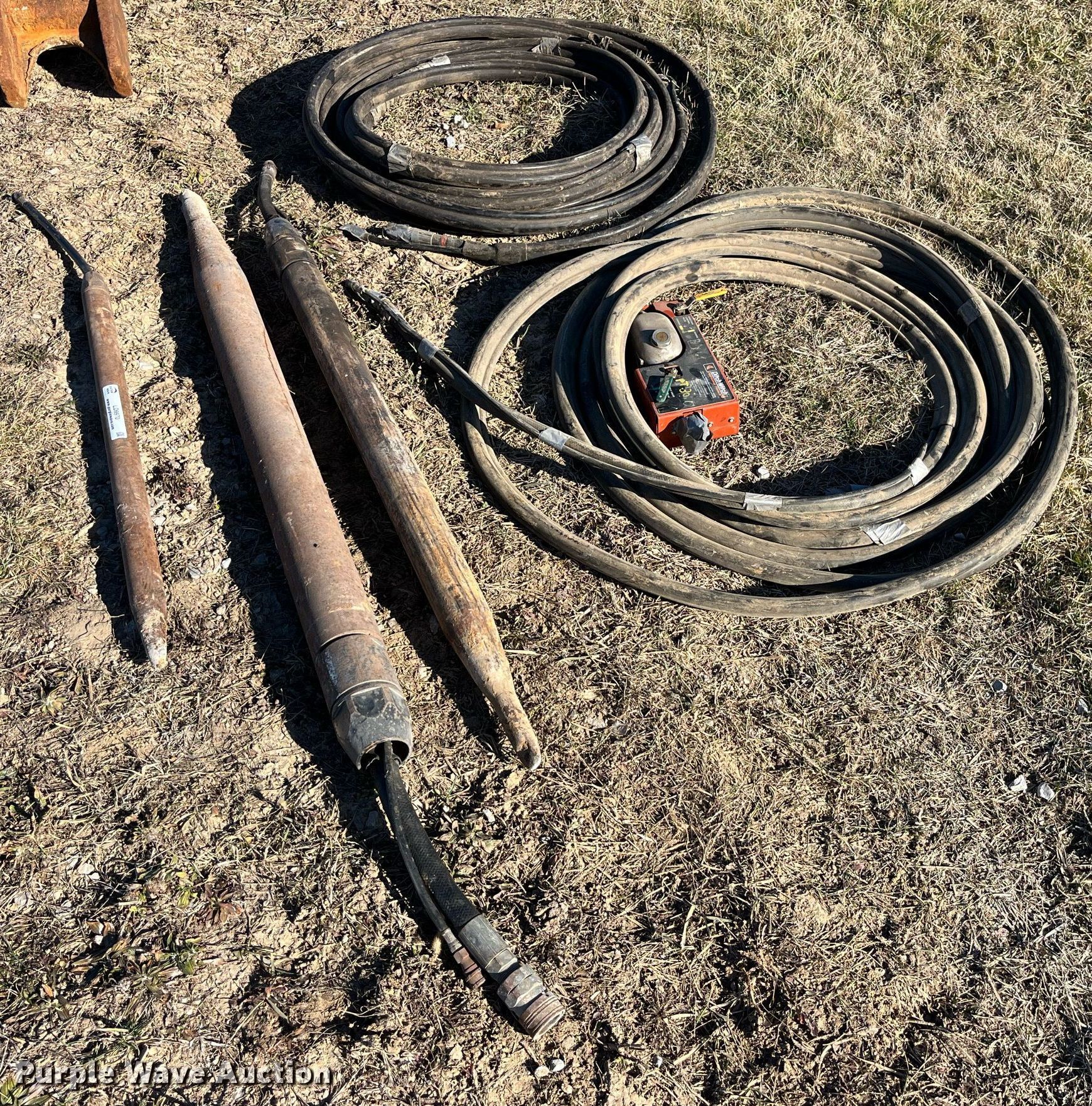 Pneumatic moles and hoses in Hannibal, MO | Item LD9970 sold | Purple Wave