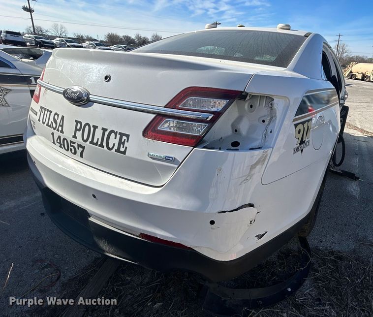 (4) Ford Police Interceptors in Tulsa, OK | Item EG0232 sold | Purple Wave