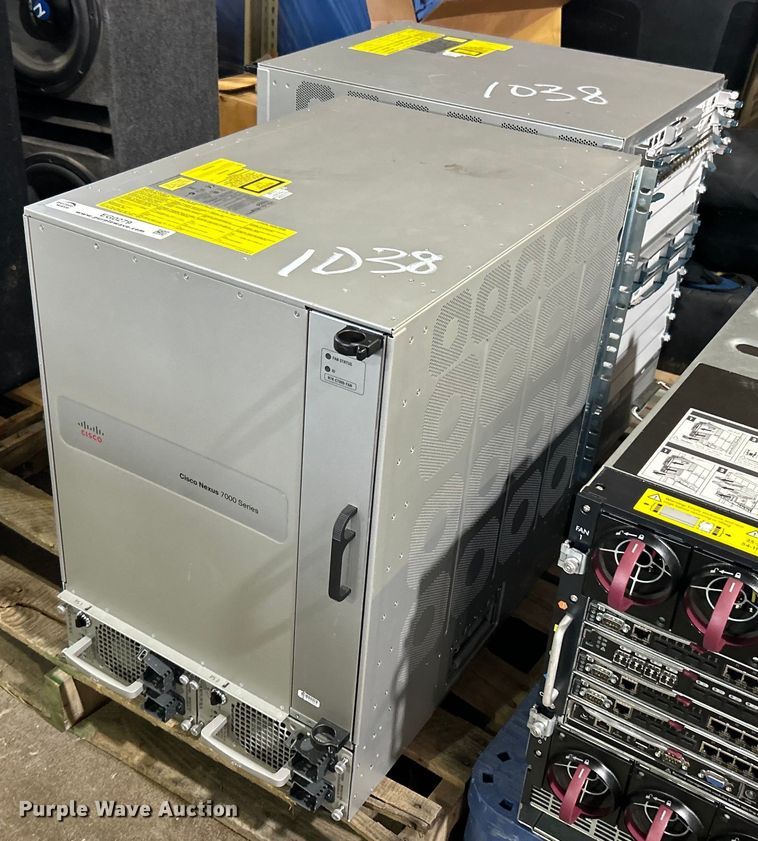 (2) Cisco N7K-C7009 slot switch in Tulsa, OK | Item EG0279 sold ...