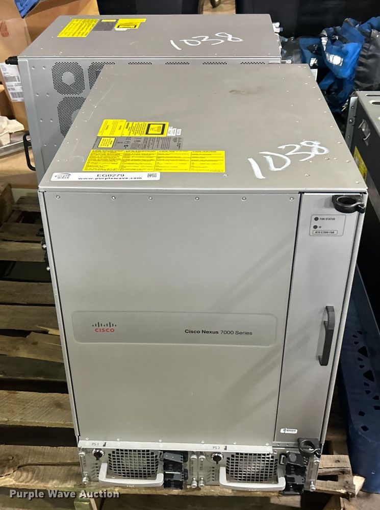 (2) Cisco N7K-C7009 slot switch in Tulsa, OK | Item EG0279 sold ...