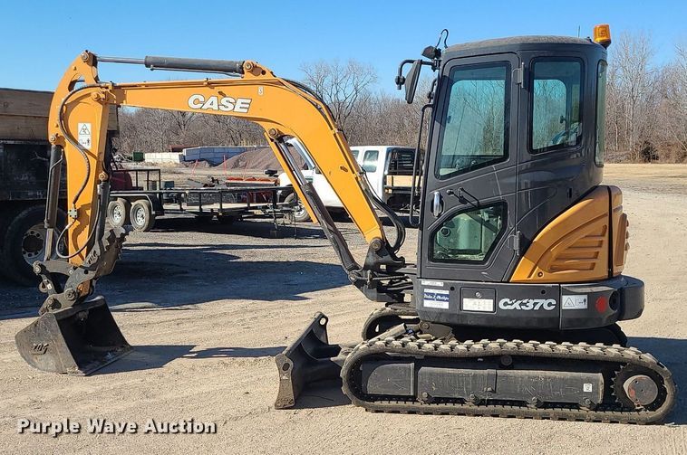 2018 Case CX37C mini excavator in Holden, MO | Item MQ9658 for sale ...
