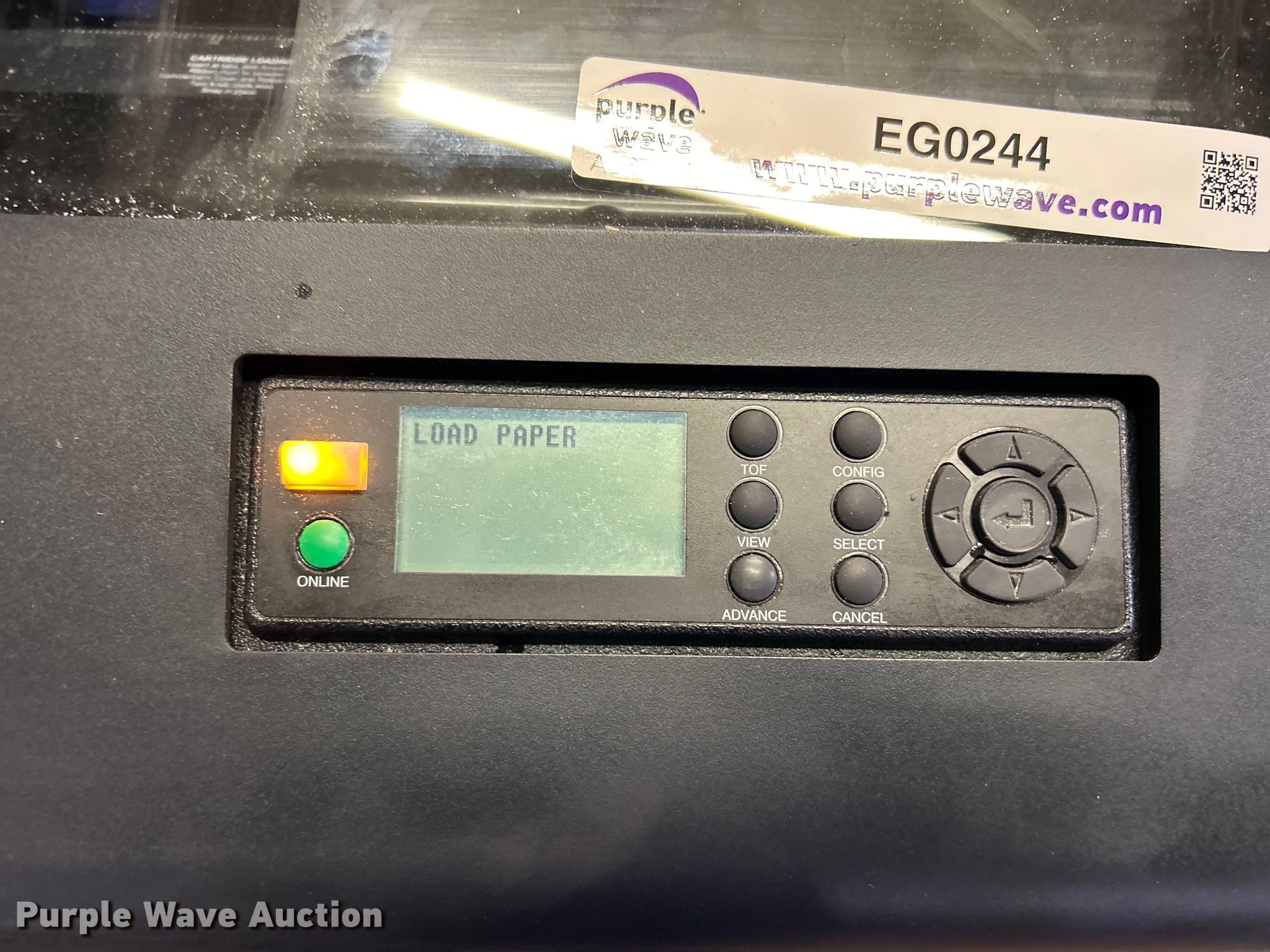 Printronix P8000 printer in Tulsa, OK | Item EG0244 sold | Purple Wave