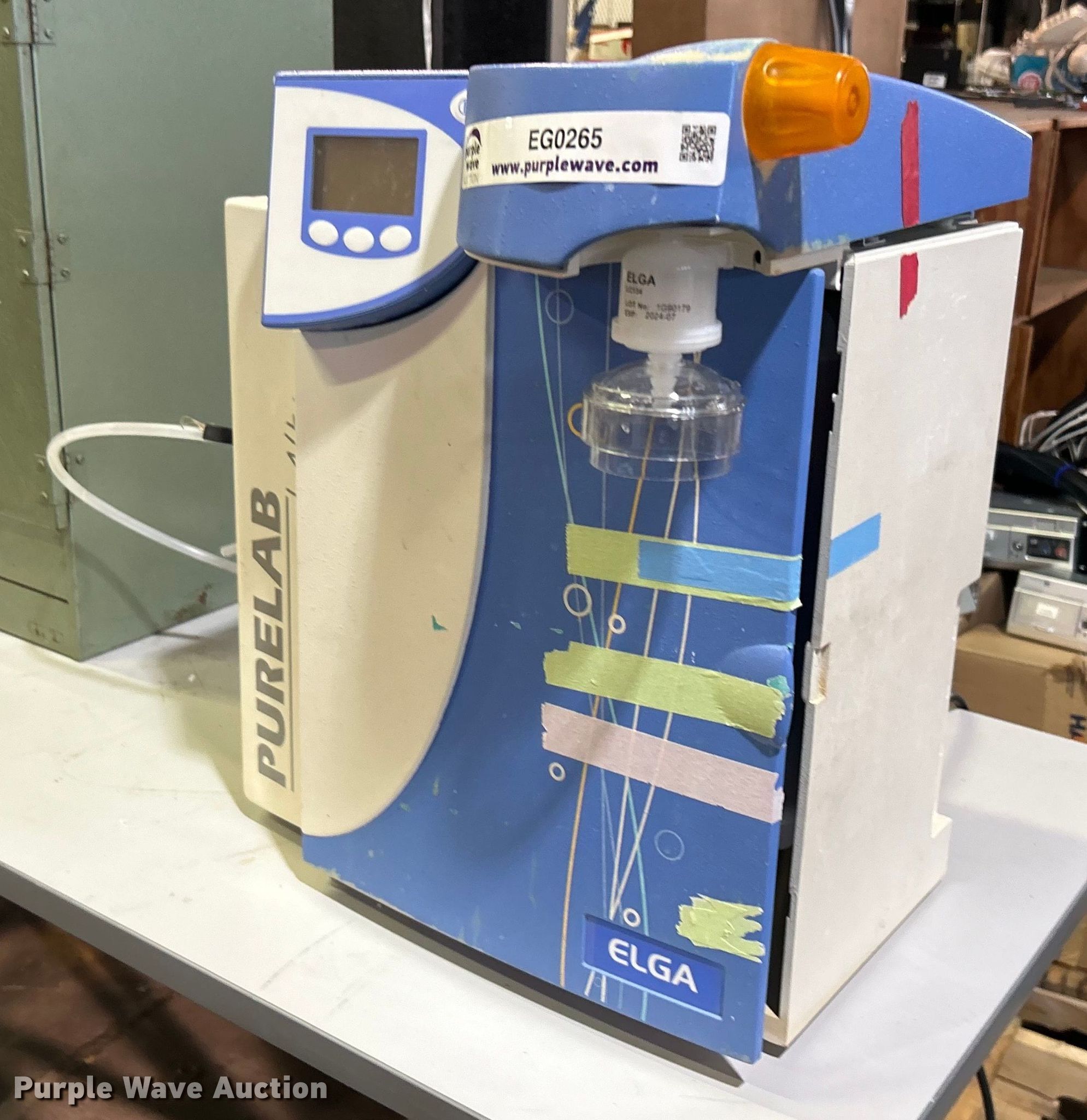 Purelab Ultra ULXXXANM2-US water purification system in Tulsa, OK | Item EG0265 sold | Purple Wave