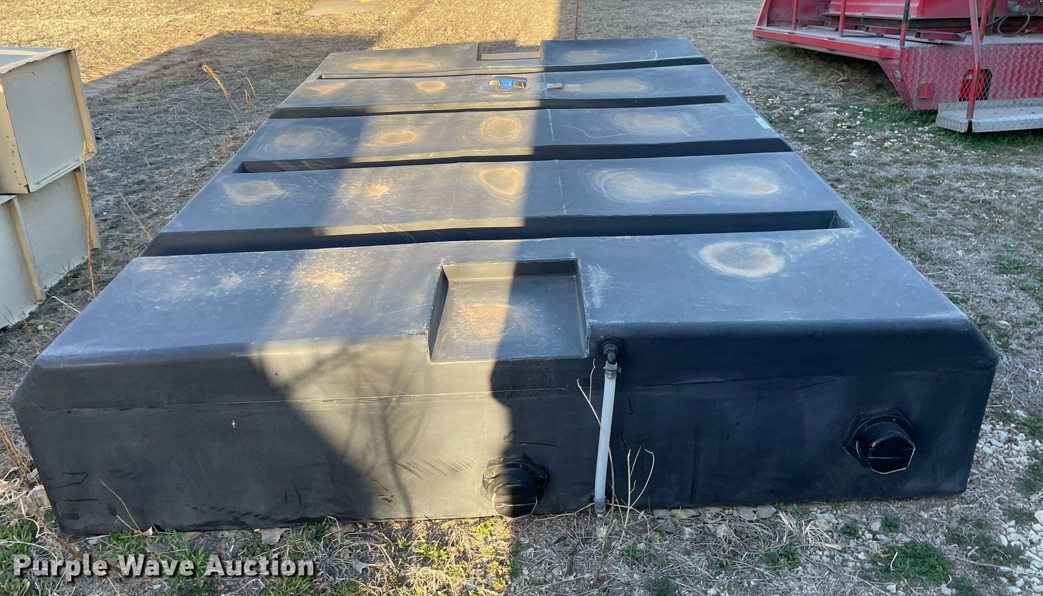 1,000 gallon poly tank in Sylvia, KS | Item MP9268 for sale | Purple Wave