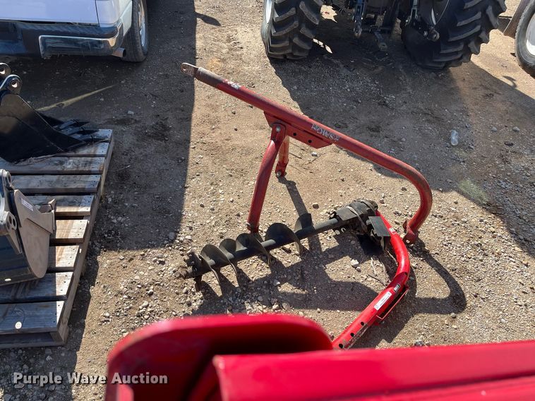 Three point auger in Saginaw, TX | Item EI0661 sold | Purple Wave
