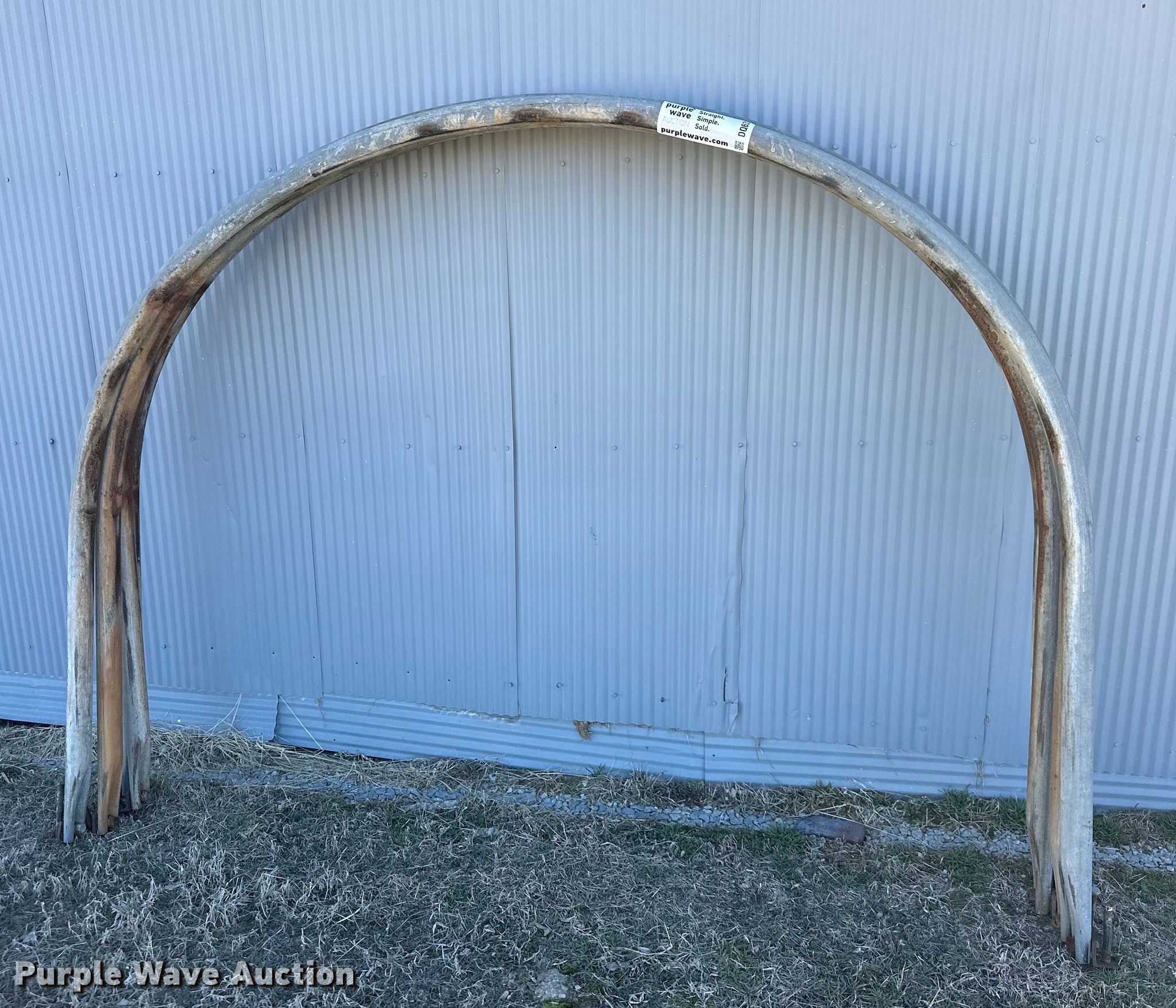 (4) Synder 3,200 gallon tank hoops in Lawrence, KS | Item DQ6320 for ...