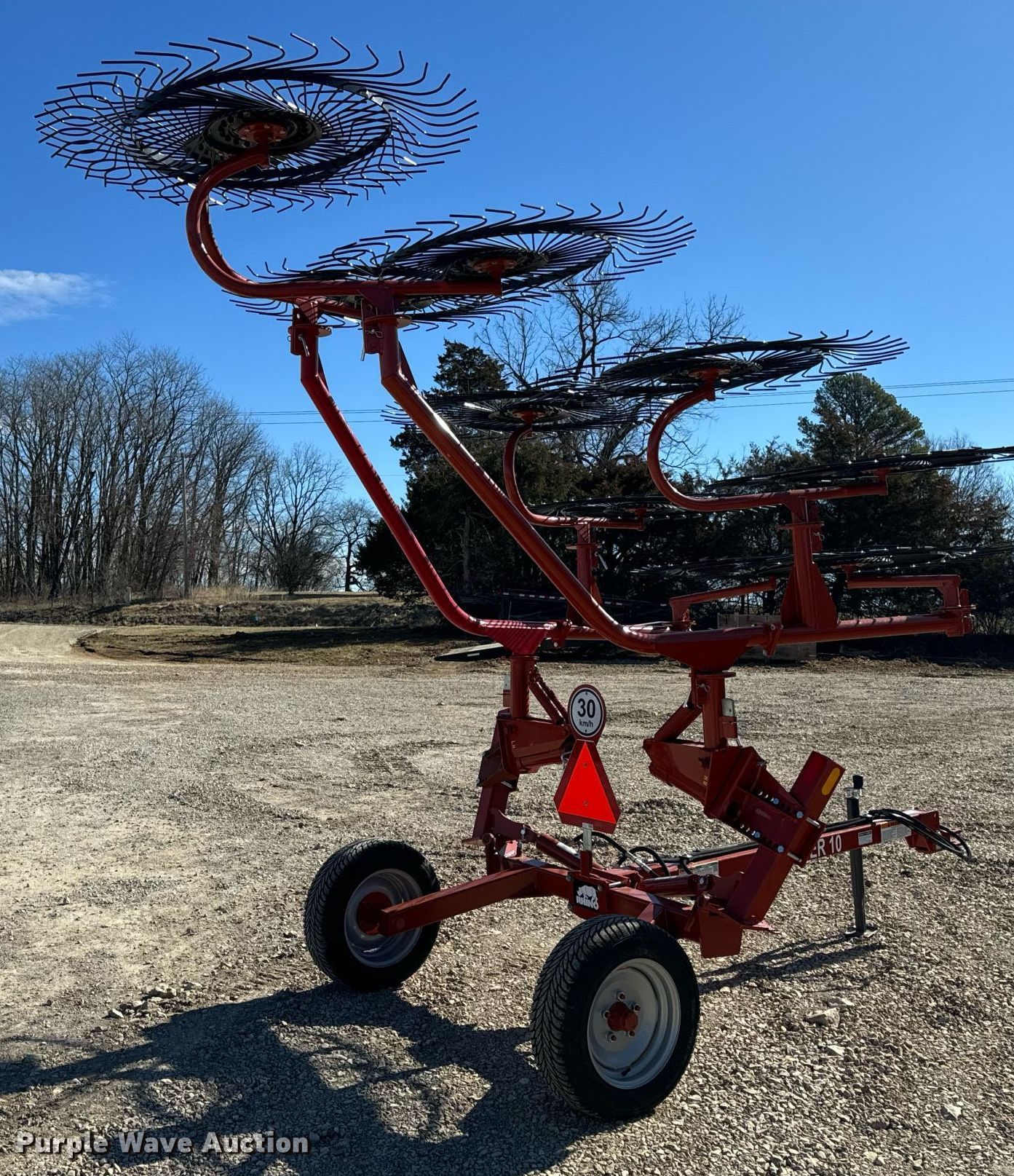 Rhino ER10 hay rake in New Bloomfield, MO | Item EH6536 for sale | Purple Wave