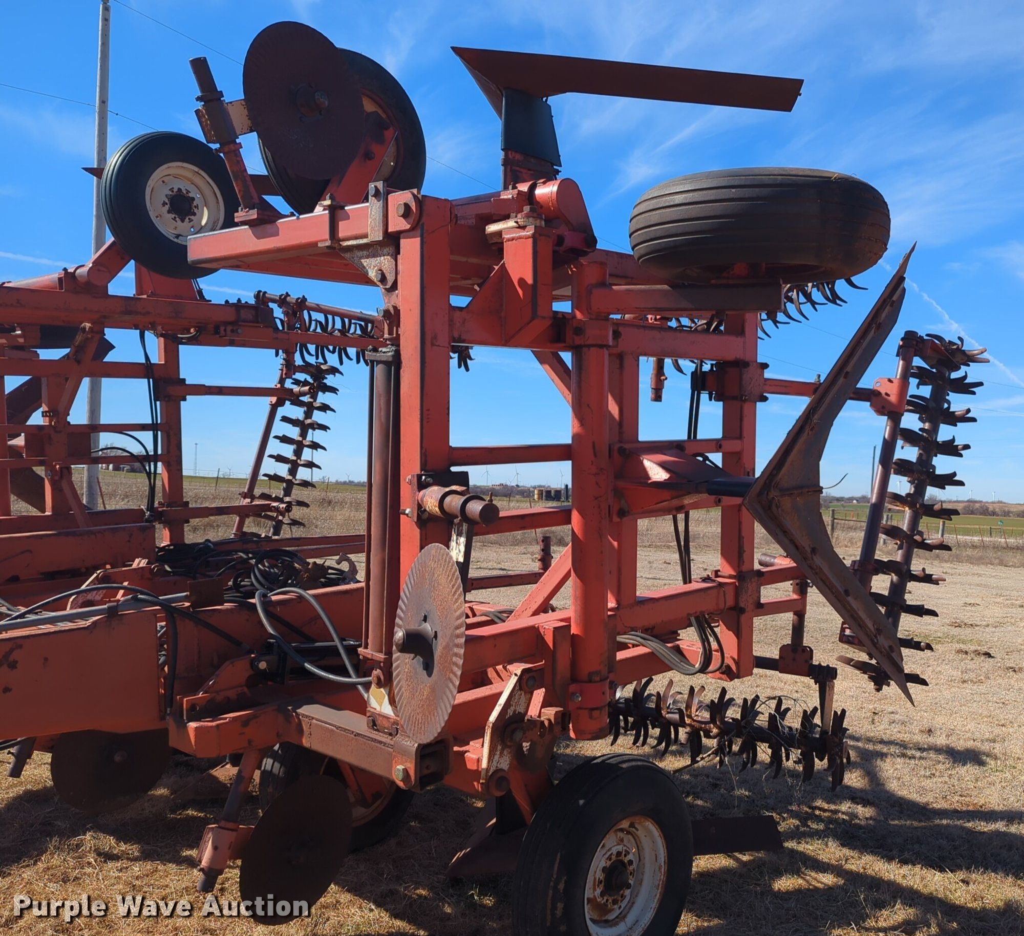 Richardson sweep plow in Hennessey, OK | Item NZ9316 for sale | Purple Wave