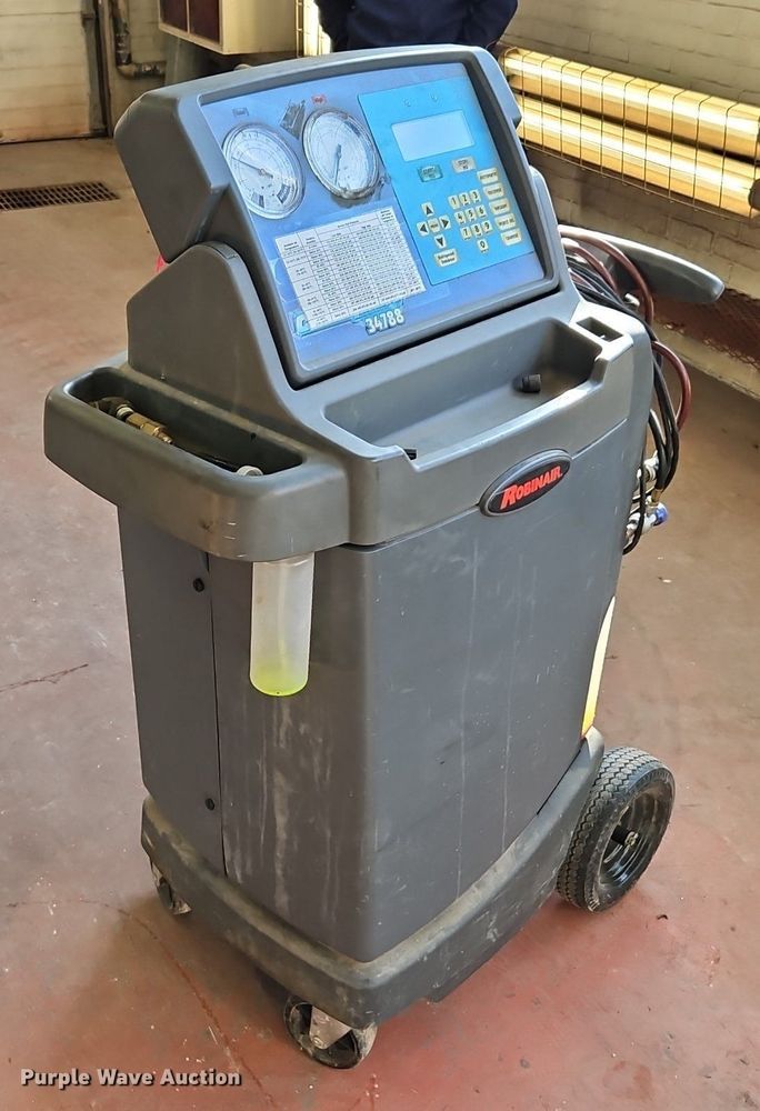 Robinair Cooltech 34788 refrigerant recovery recycling machine in ...