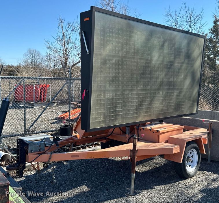 2007 Ver-Mac 1210 message board trailer in Chanute, KS | Item OJ9531 ...
