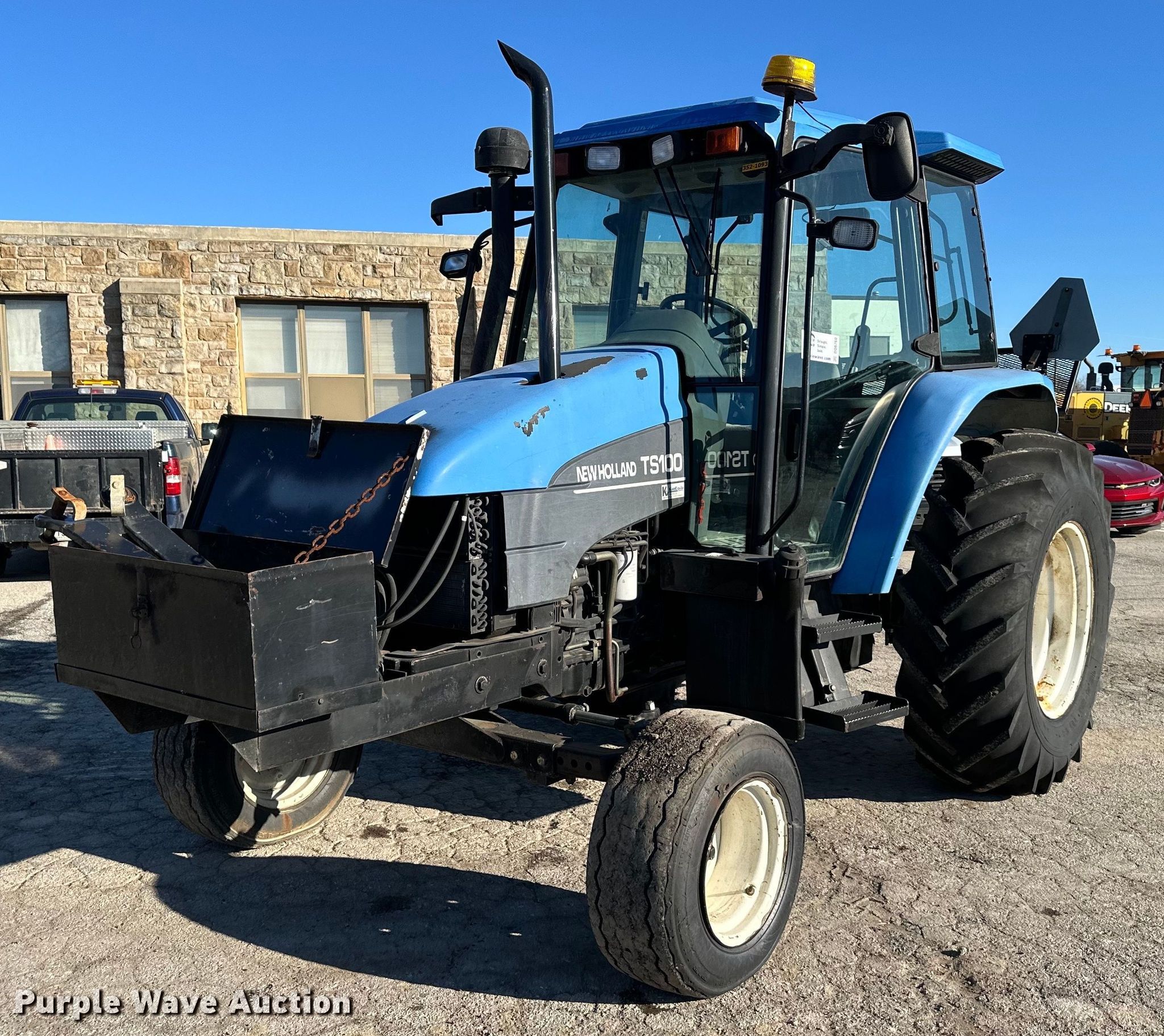 2003 New Holland TS100 tractor in Topeka, KS | Item DQ6260 sold ...