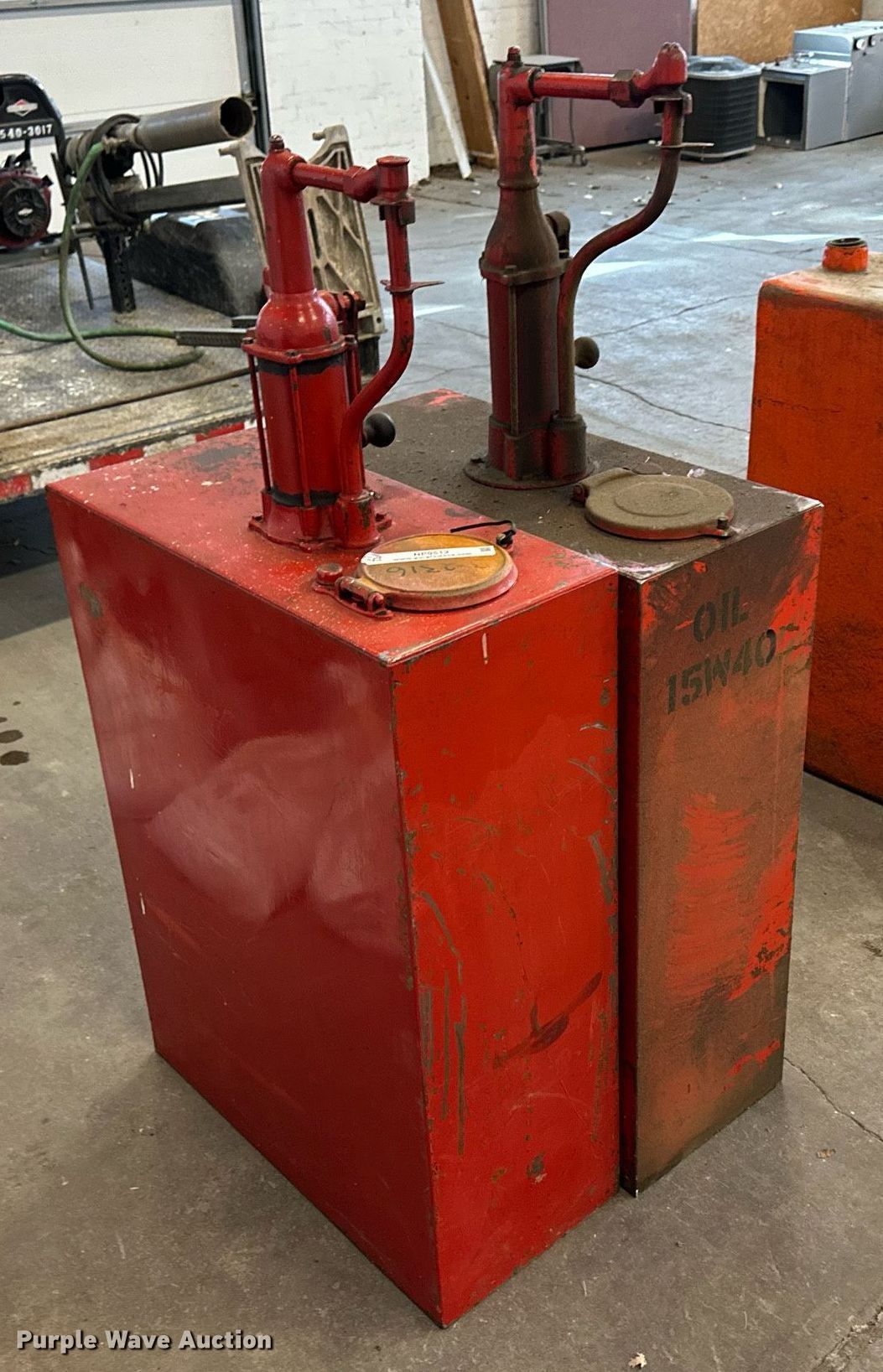 (2) 60 gallon tanks in Norton, KS | Item NP9512 for sale | Purple Wave